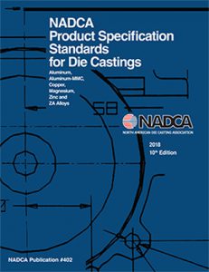 TY - Product Specifications Standards for Die Castings - NADCA Design